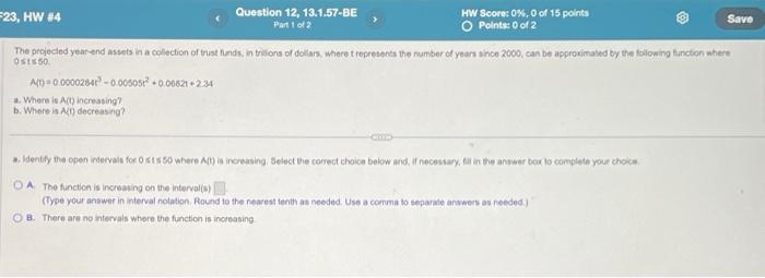 Solved The projected yearend assets in a coliection of trust | Chegg.com