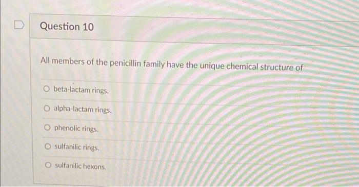 Solved D Question 6 F Plasmids Code For Production Of A Sex