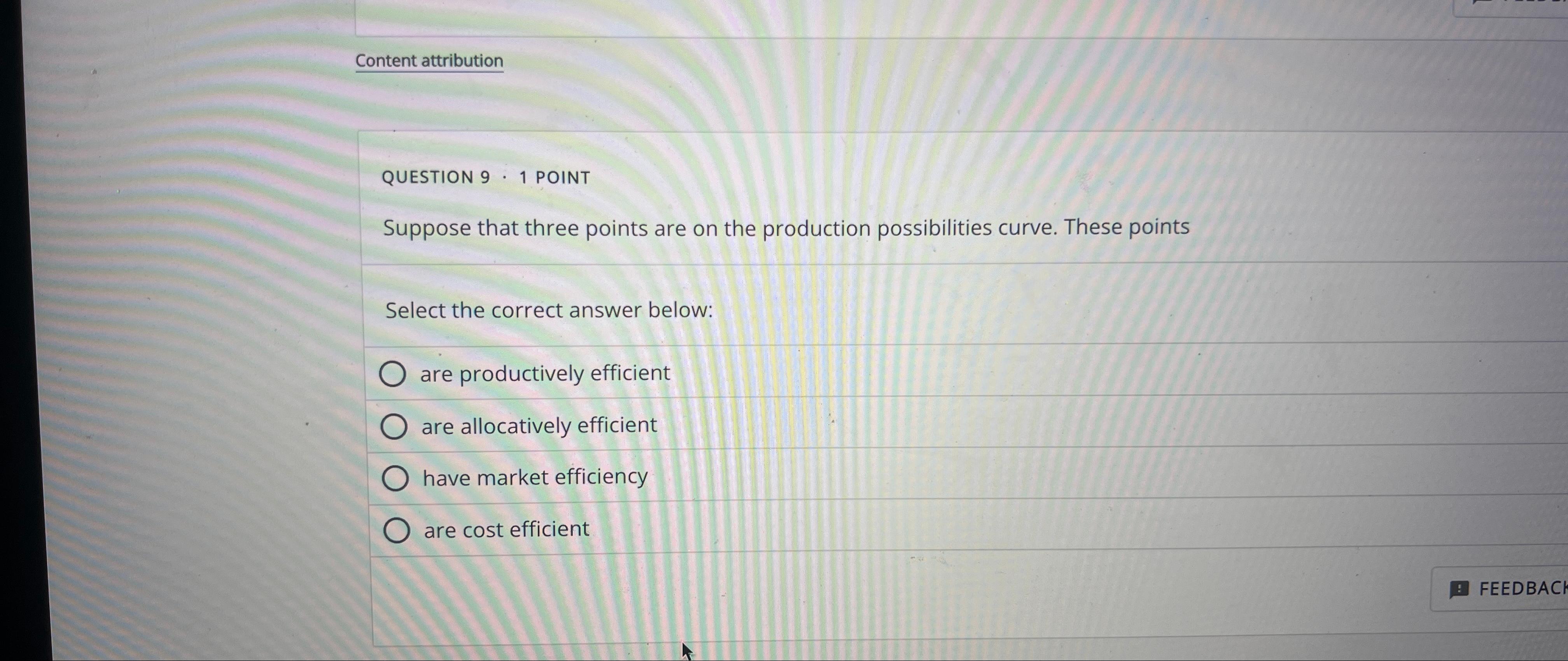 Solved Content attributionQUESTION 9*1 POINTSuppose that | Chegg.com Solved Content attributionQUESTION 9*1 POINTSuppose that | Chegg.com