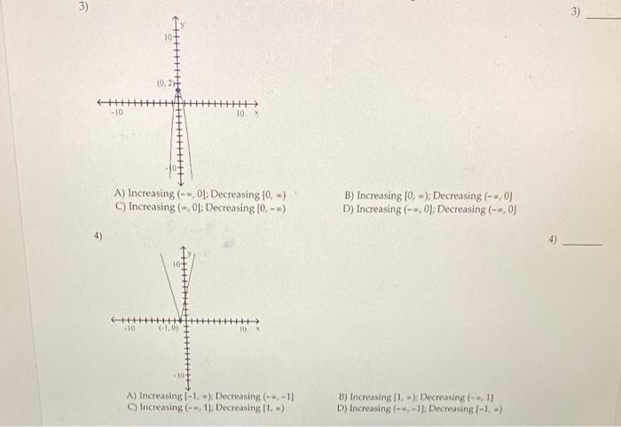 Solved Determine the intervals of the domain over which the | Chegg.com