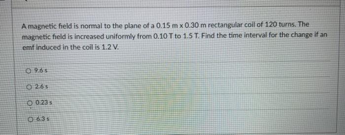 Solved A circular loop of wire 12 cm in radius and of 0.0500 | Chegg.com