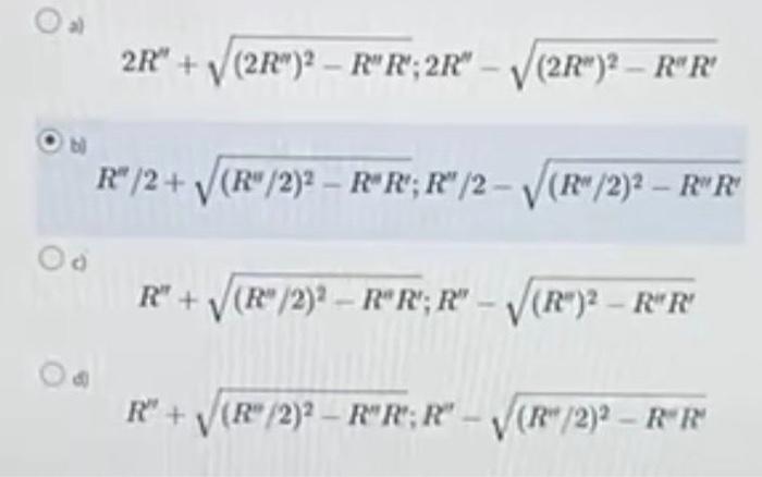 Solved There are two resistances whose equivalent resistance | Chegg.com