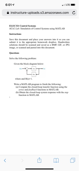 Solved 6:014 • TEH instructure-uploads.s3.amazonaws.com C | Chegg.com