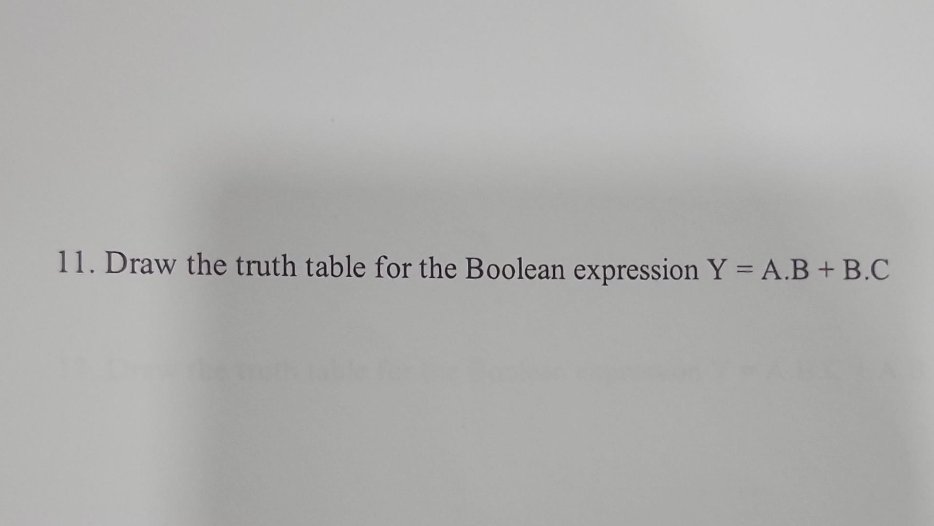 Solved 7. Draw the logic diagram for the Boolean expression | Chegg.com