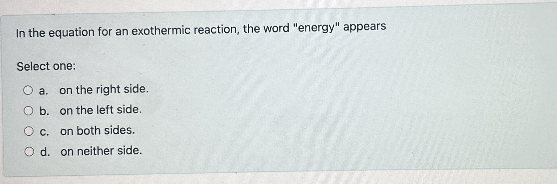 High Quality SOLUTION In the equation for an exothermic reaction, the ...