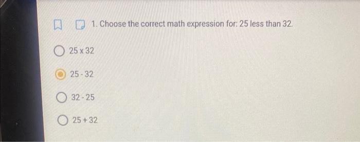 Solved 4. Choose the correct math expression for: the sum of | Chegg.com