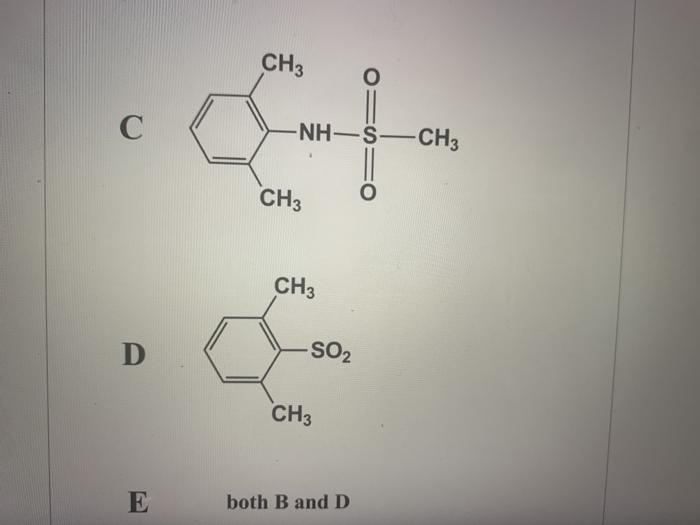 Solved CH3 -NH2 + H3C—S-CI CH3 COOH А -NO2 COOH B CH3CI | Chegg.com