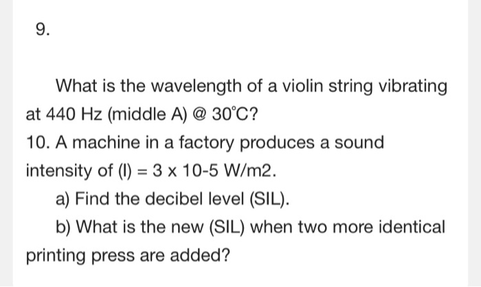 Solved What is the wavelength of a violin string vibrating | Chegg.com