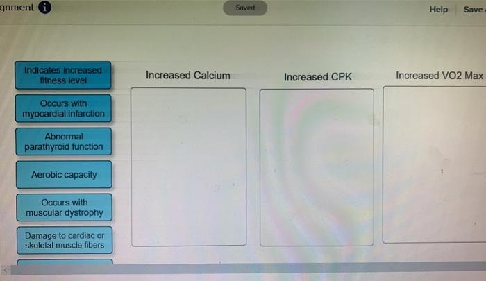 Solved gnment Saved Help Save Indicates increased fitness | Chegg.com