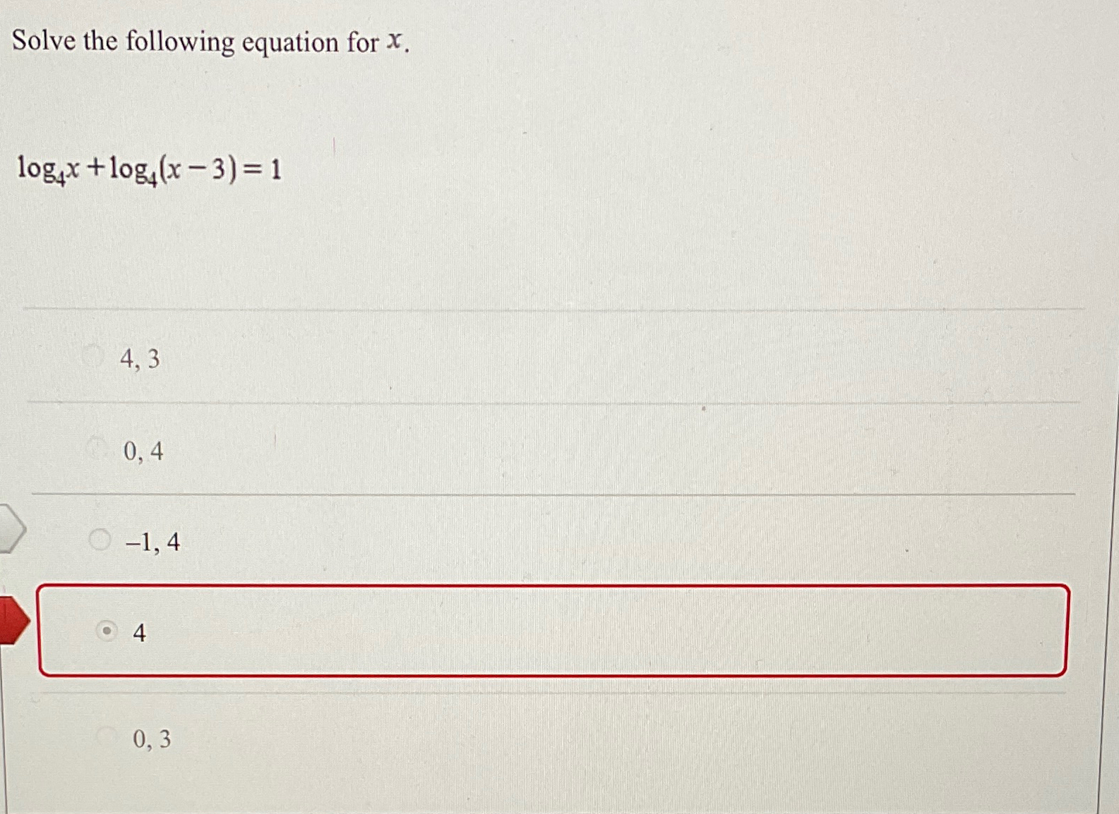 Solved Solve the following equation for | Chegg.com