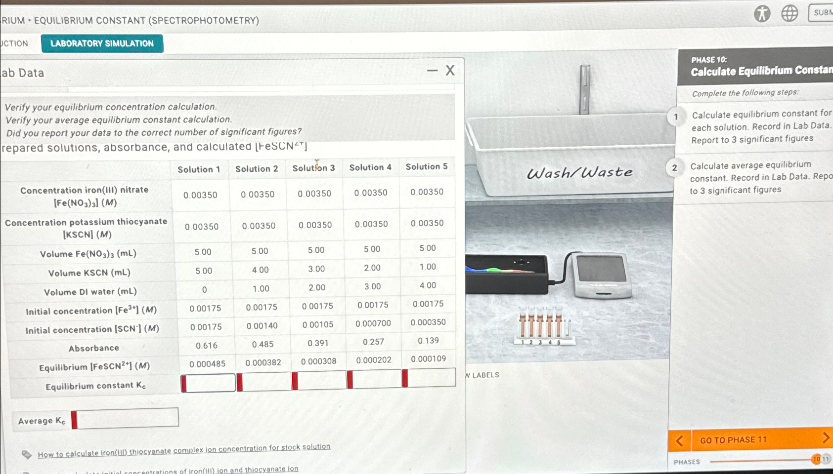 Solved RIUM * ﻿EQUILIBRIUM CONSTANT | Chegg.com