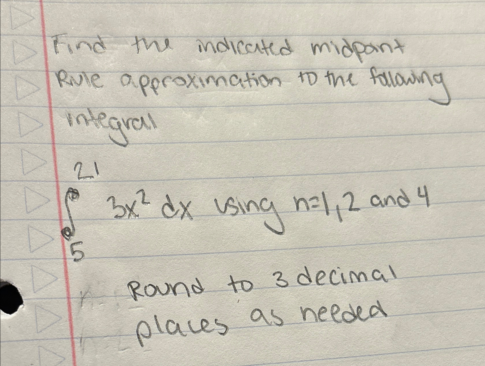 Solved Find the indicated midpoint Rule approximation to the | Chegg.com