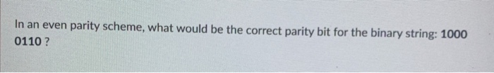 Solved In a data transmission scheme that uses CRC code for | Chegg.com