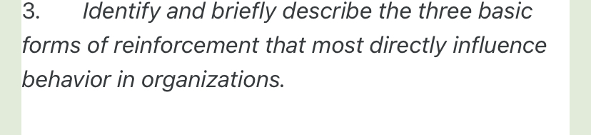 Solved Identify and briefly describe the three basic forms | Chegg.com