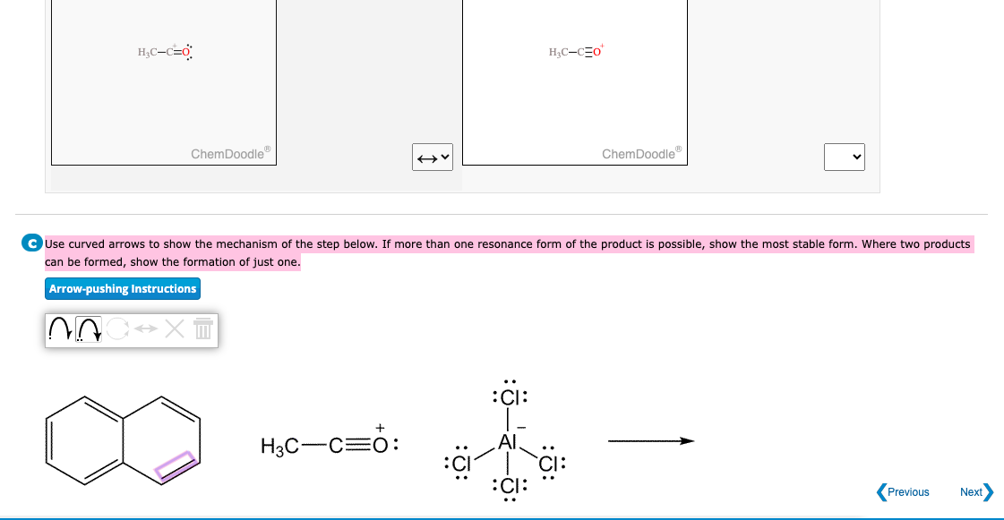Solved Use curved arrows to show the mechanism of the step | Chegg.com