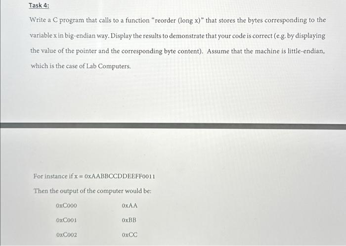 Solved Task 4: Write a C program that calls to a function | Chegg.com Solved Task 4: Write a C program that calls to a function | Chegg.com