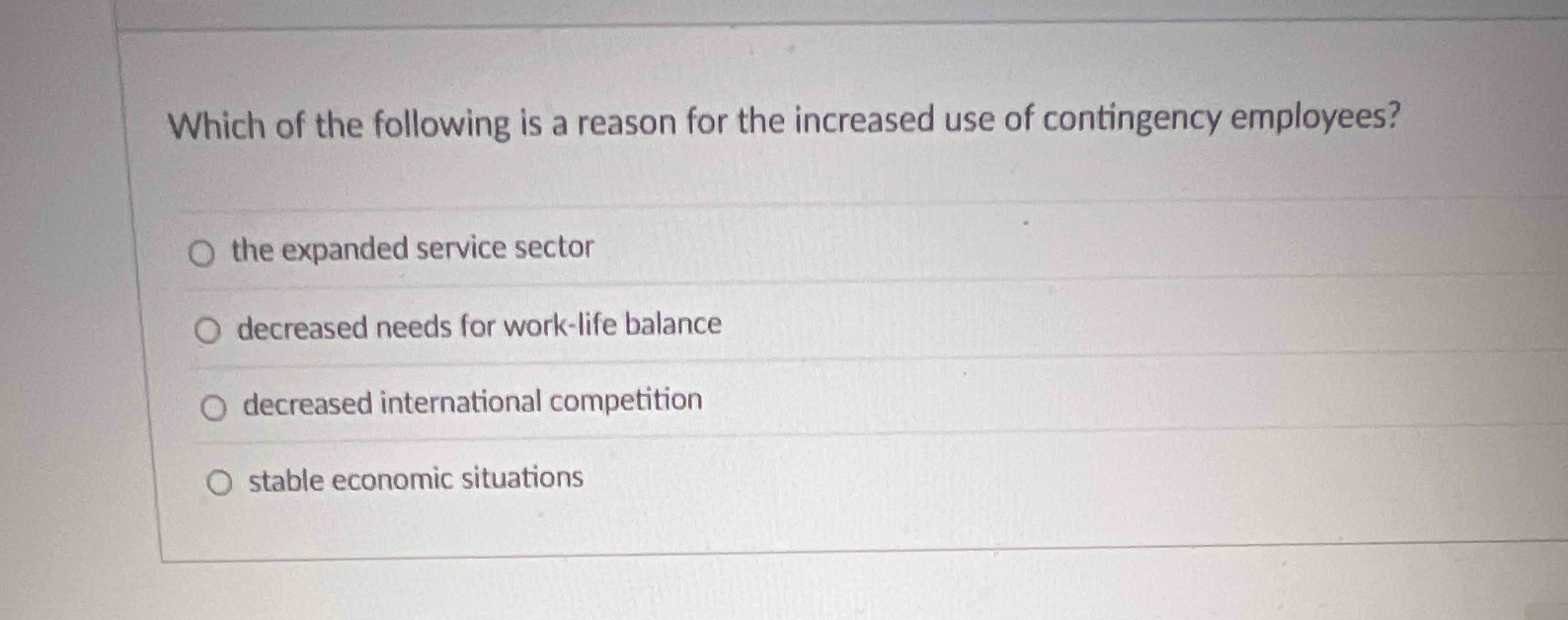 Solved Which of the following is a reason for the increased | Chegg.com