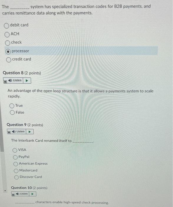 Solved The system has specialized transaction codes for B2B | Chegg.com