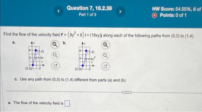 Solved Find the flow of the velocity field | Chegg.com