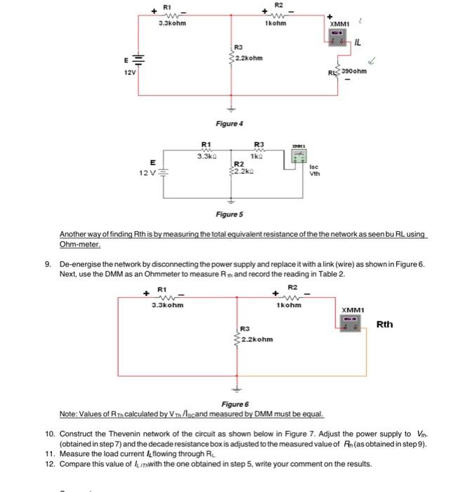 Solved 1. Objective (1) To verify Thevenin's theorem by | Chegg.com
