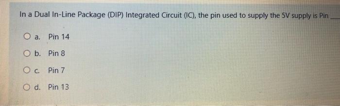 Solved In the 74XX series ICs, what is the name for the HEX | Chegg.com