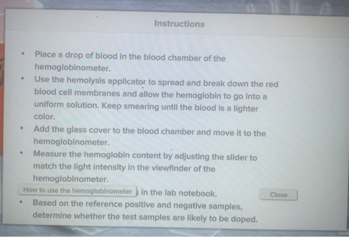 Blohazard Plek pipette ABAC Hemolysis Applicators | Chegg.com