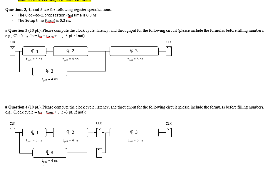 Solved Questions 3, 4, ﻿and 5 ﻿use the following register | Chegg.com