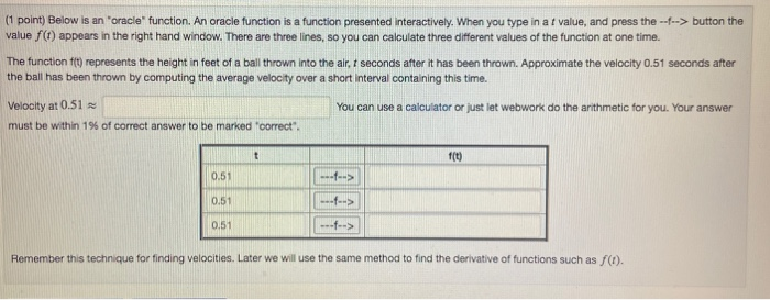 Solved 1 Point Below Is An Oracle Function An Oracle 1347