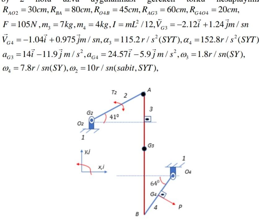 Solved In the four-arm mechanism in the figure, limb 2 is | Chegg.com