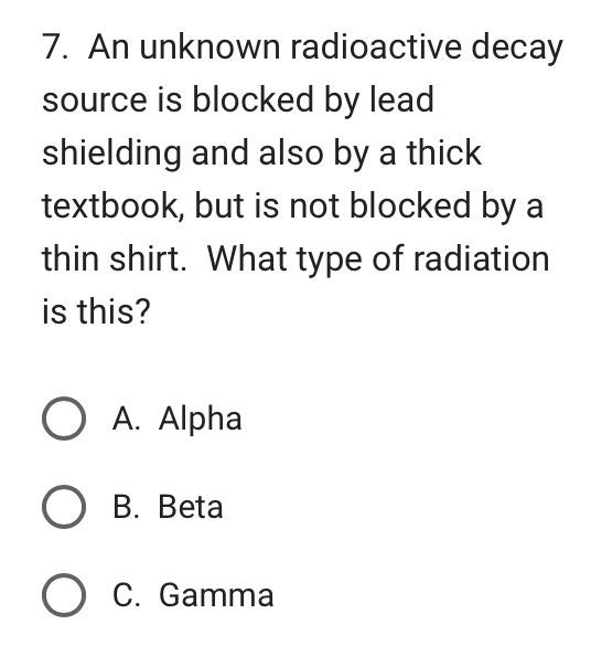 Solved three particles are: - proton - alpha particle - | Chegg.com