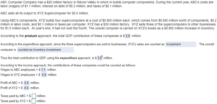 Solved ABC Computer Company has a $20 million factory in | Chegg.com