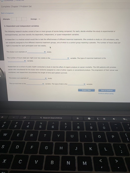 Solved Complete Chapter 1 Problem Set Anempe 2. Dependent | Chegg.com