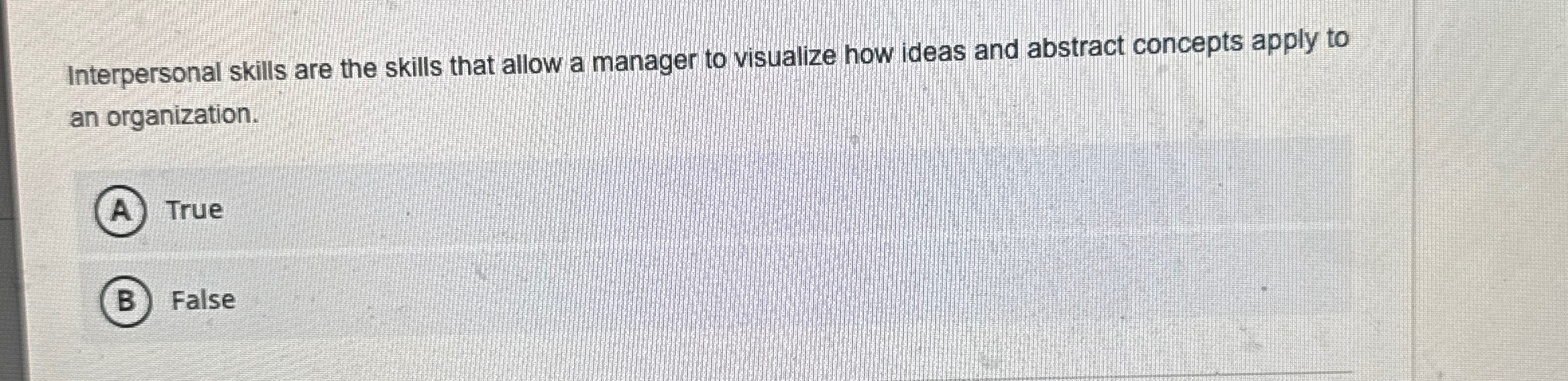 Solved Interpersonal skills are the skills that allow a | Chegg.com