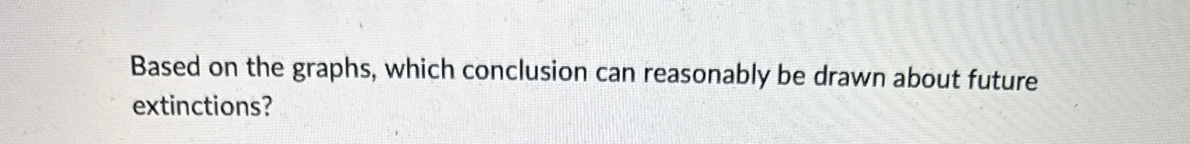 Solved Based on the graphs, which conclusion can reasonably | Chegg.com