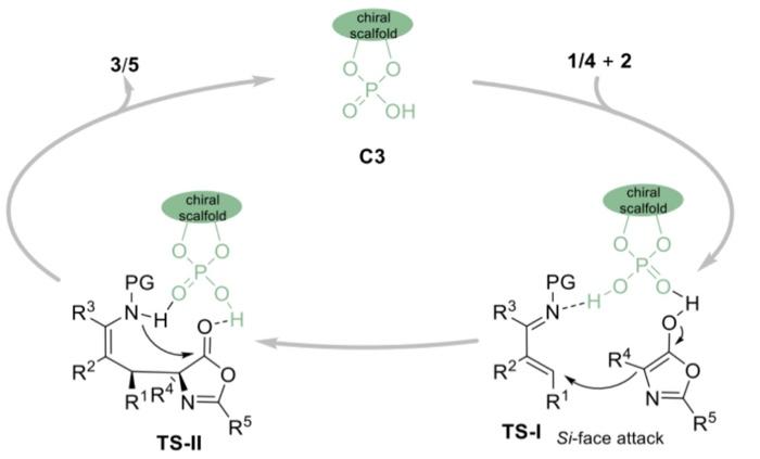 In this mechanism, does "Si-face attack" means | Chegg.com