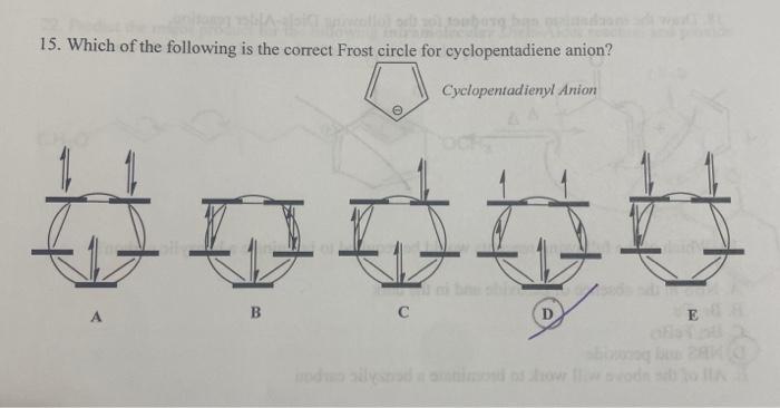 Solved 15. Which of the following is the correct Frost | Chegg.com