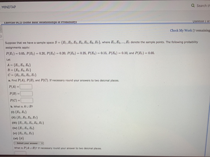 Solved MINDTAP Search th Exercise 14.25 Some Basic | Chegg.com Solved MINDTAP Search th Exercise 14.25 Some Basic | Chegg.com