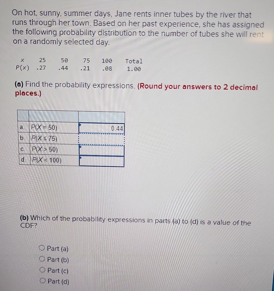 Solved f find the probability expressions . which of the | Chegg.com