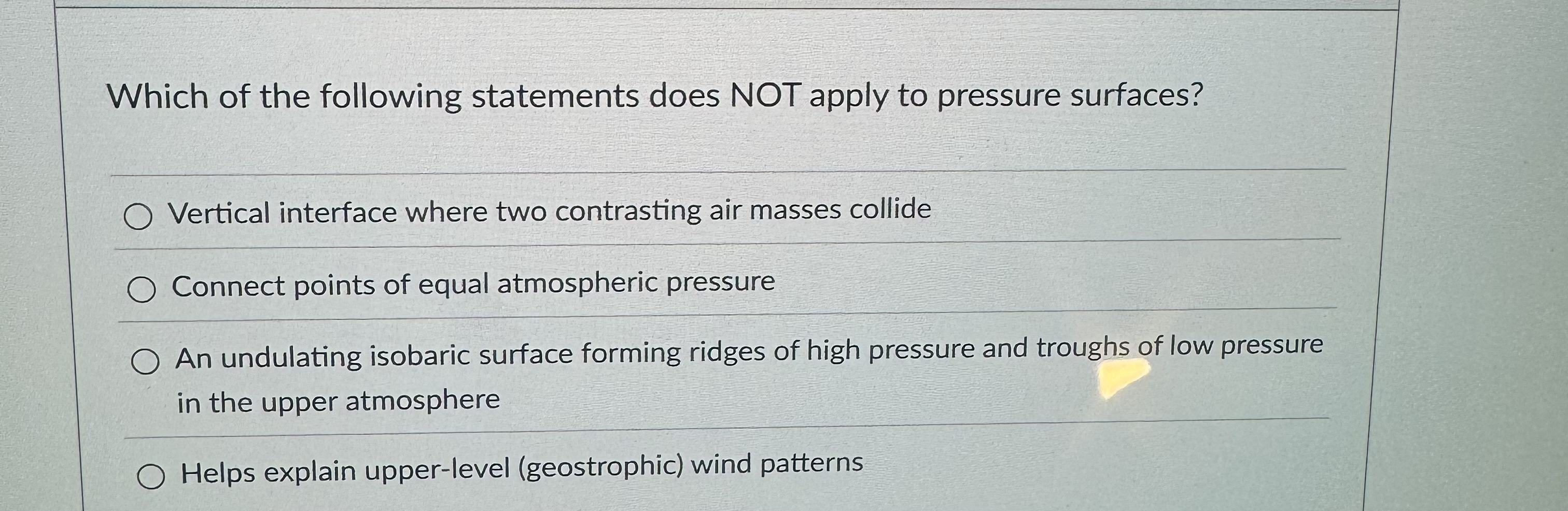 Solved Which of the following statements does NOT apply to | Chegg.com