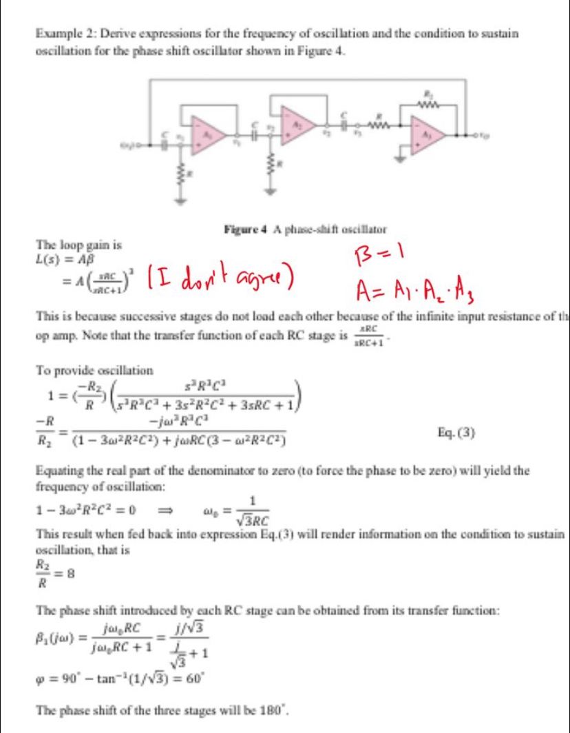 Solved Example 2: Derive expressions for the frequency of | Chegg.com