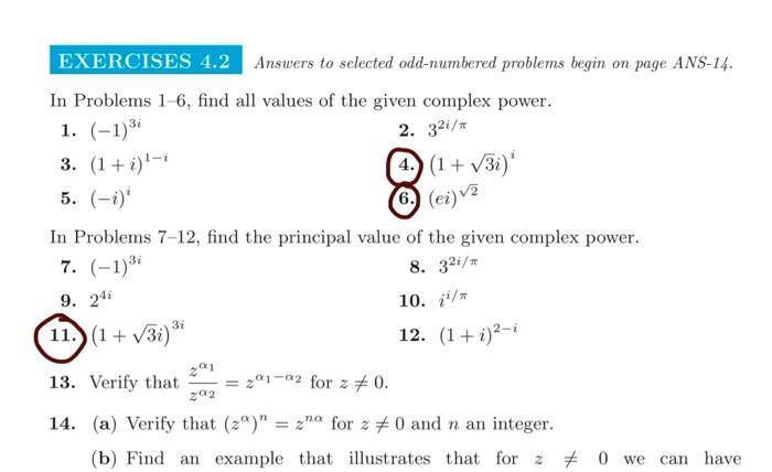 Solved = EXERCISES 3.3 Answers to selected odd-numbered | Chegg.com