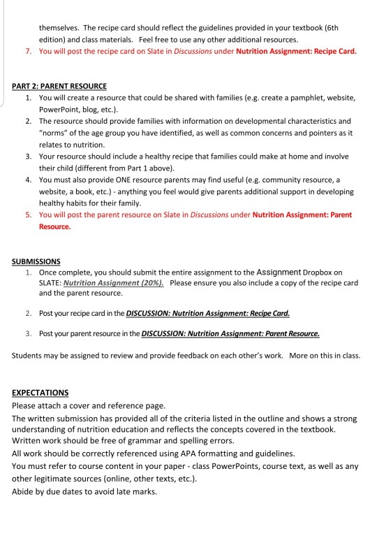 Nutrition Assignment 20 Proper Nutrition Is A Chegg