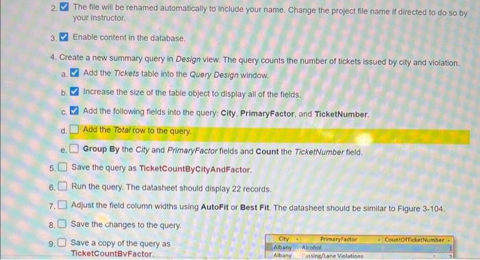 Solved 2. The file will be renamed automatically to include | Chegg.com