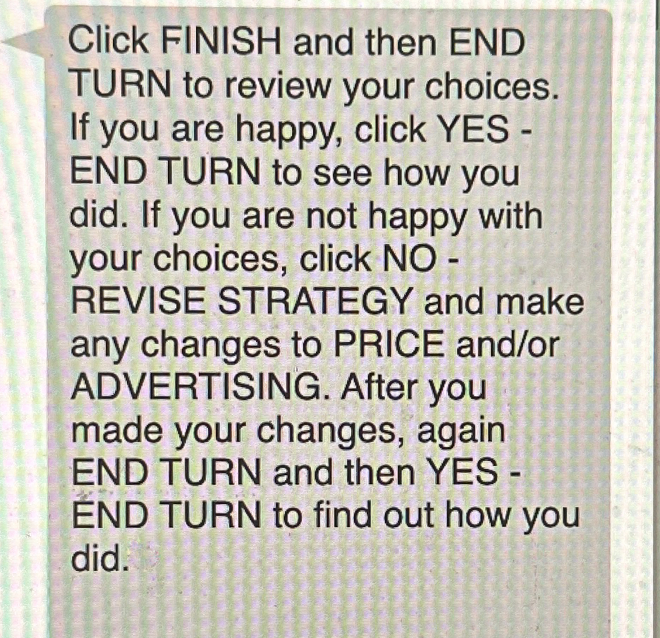 Solved Click FINISH and then END TURN to review your | Chegg.com