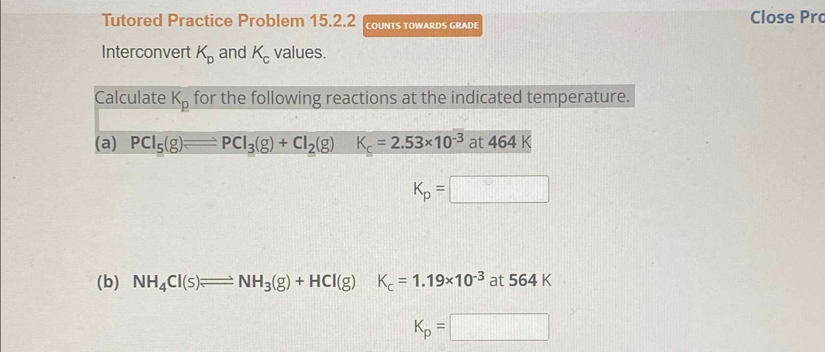 Solved Tutored Practice Problem 15.2.2COUNIS TOWARDS | Chegg.com