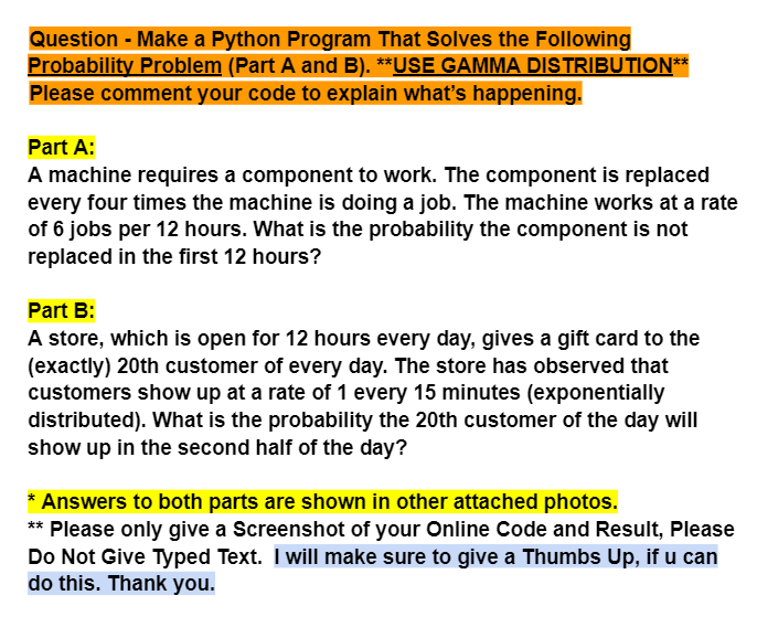 Solved Hello Please Create A Python Program That Solves The 5137