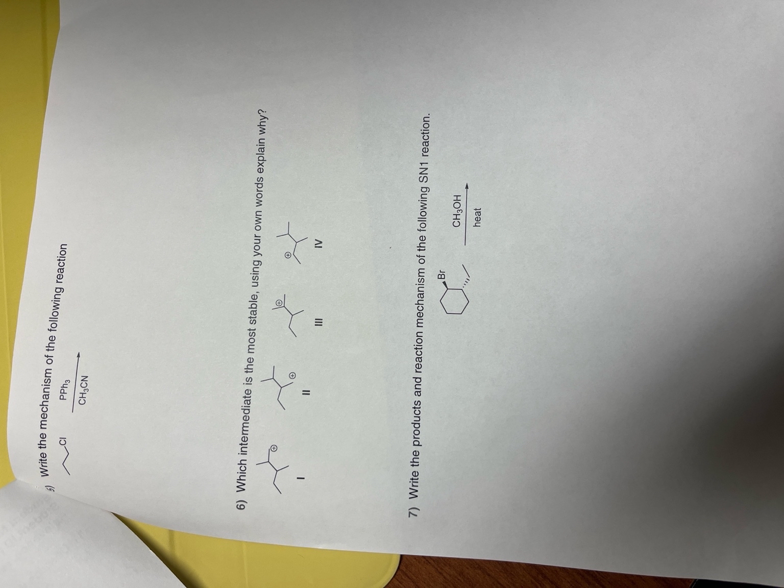 Solved Write the mechanism of the following reactionWrite | Chegg.com