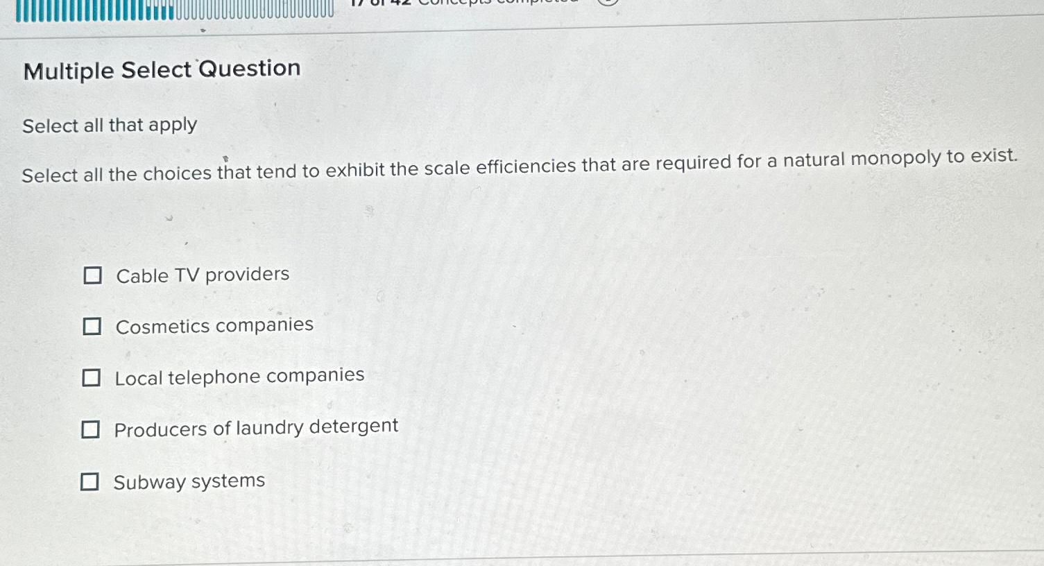 Solved Multiple Select QuestionSelect all that applySelect | Chegg.com