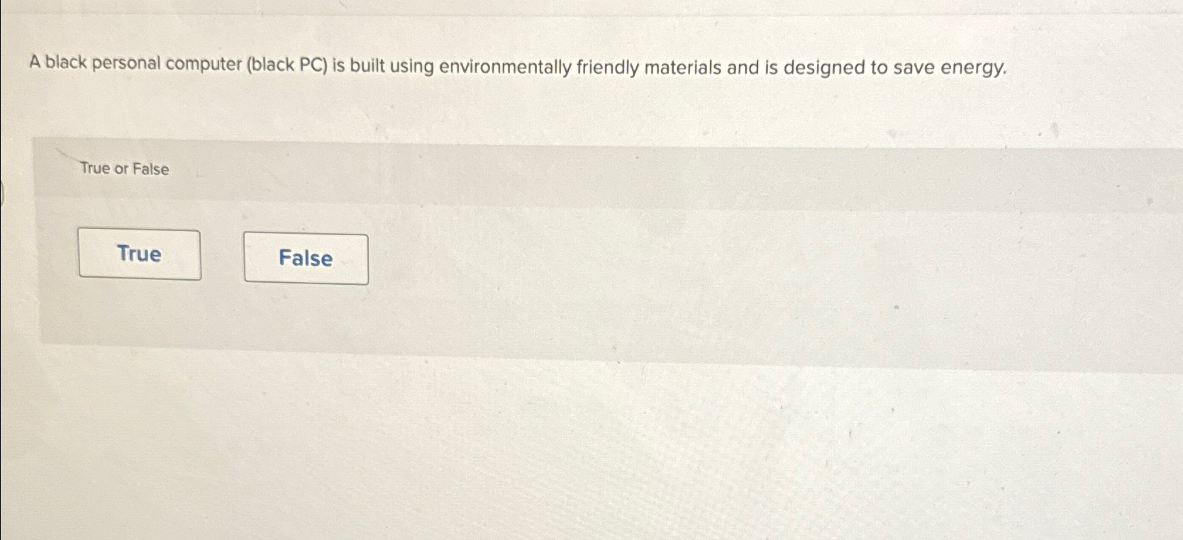 Solved A black personal computer (black PC) ﻿is built using | Chegg.com