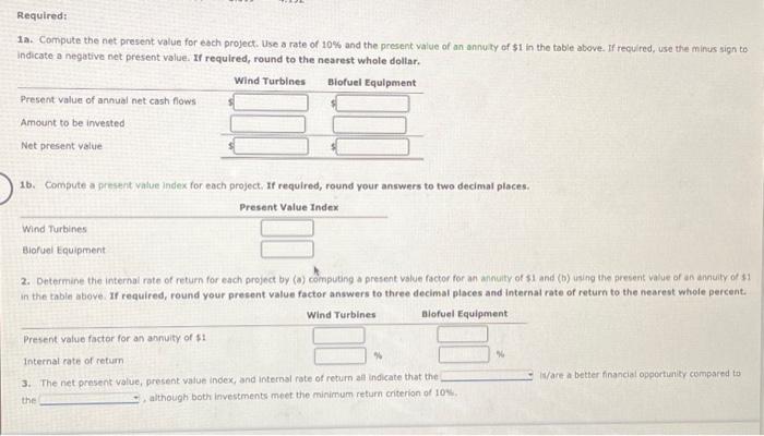 Solved Net present value method, internal rate of return | Chegg.com